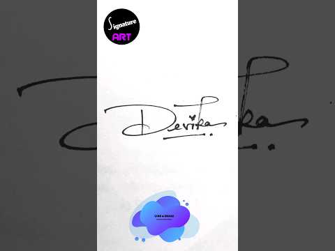 Devika name Signature | How make unique signature of Devika