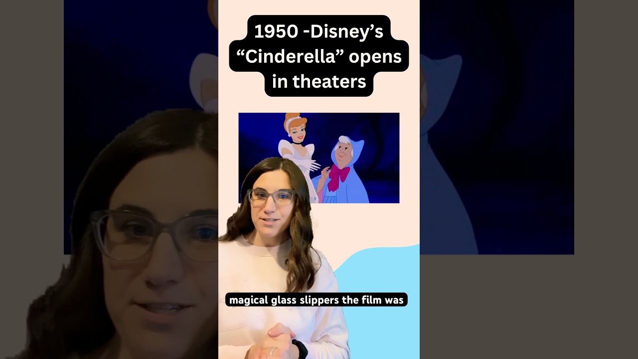 Cinderella #history #shorts #disney #cinderella #fairytales #1950s