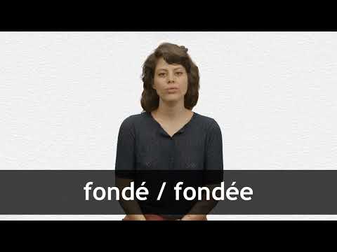 English Translation of “FONDÉ” | Collins French-English Dictionary