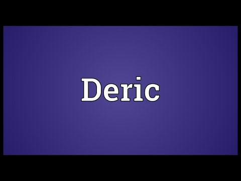 Deric Meaning