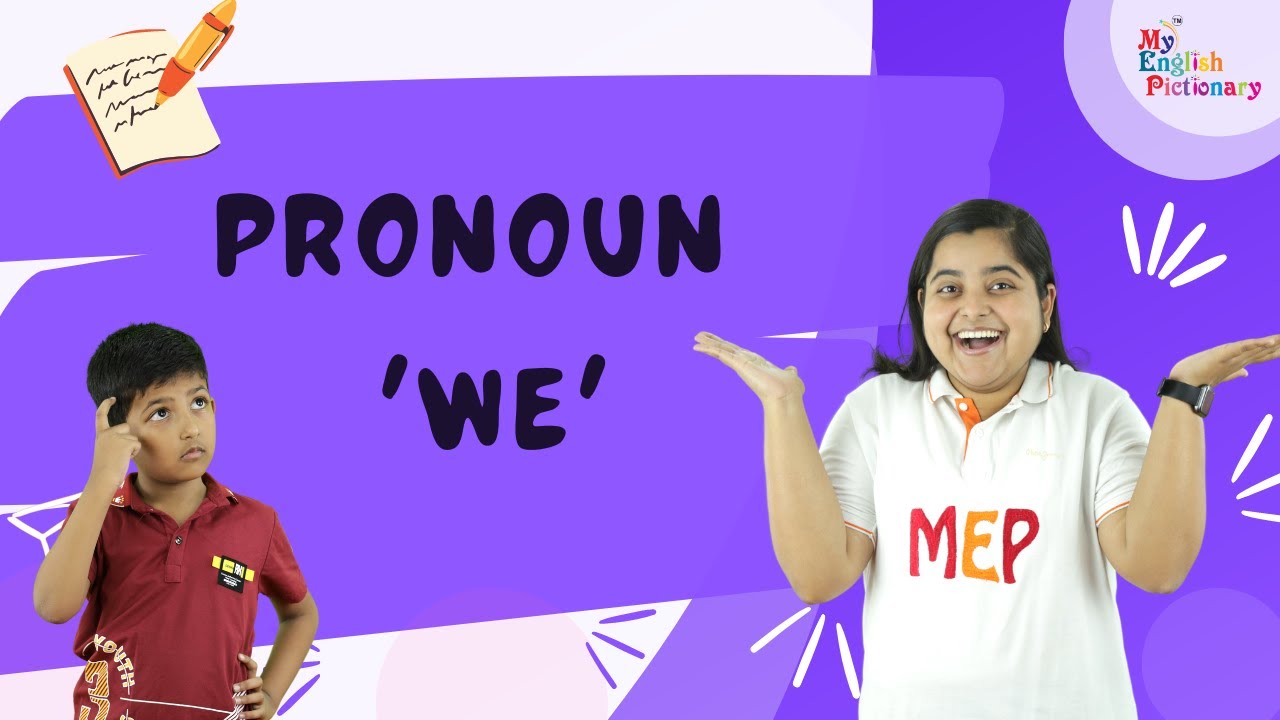How to Use the Subject Pronoun 'we' | Pronoun #26 | Parts of Speech #grammar #pronouns