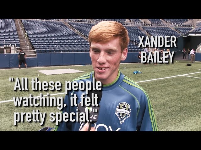 Seattle Sounders and Make-a-Wish foundation make Xander Bailey's dream ...