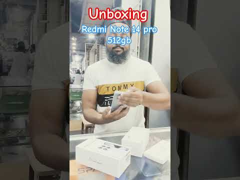 Redmi Note 14 Pro 512gb #music #phonk #song #smartphone #shopping #unboxing
