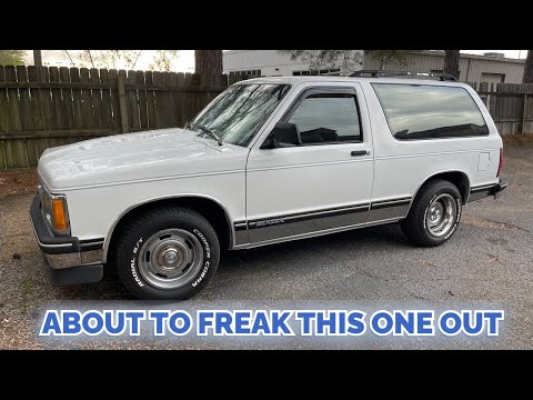 My Bro just bought the cleanest S-10 Blazer I've EVER SEEN‼️