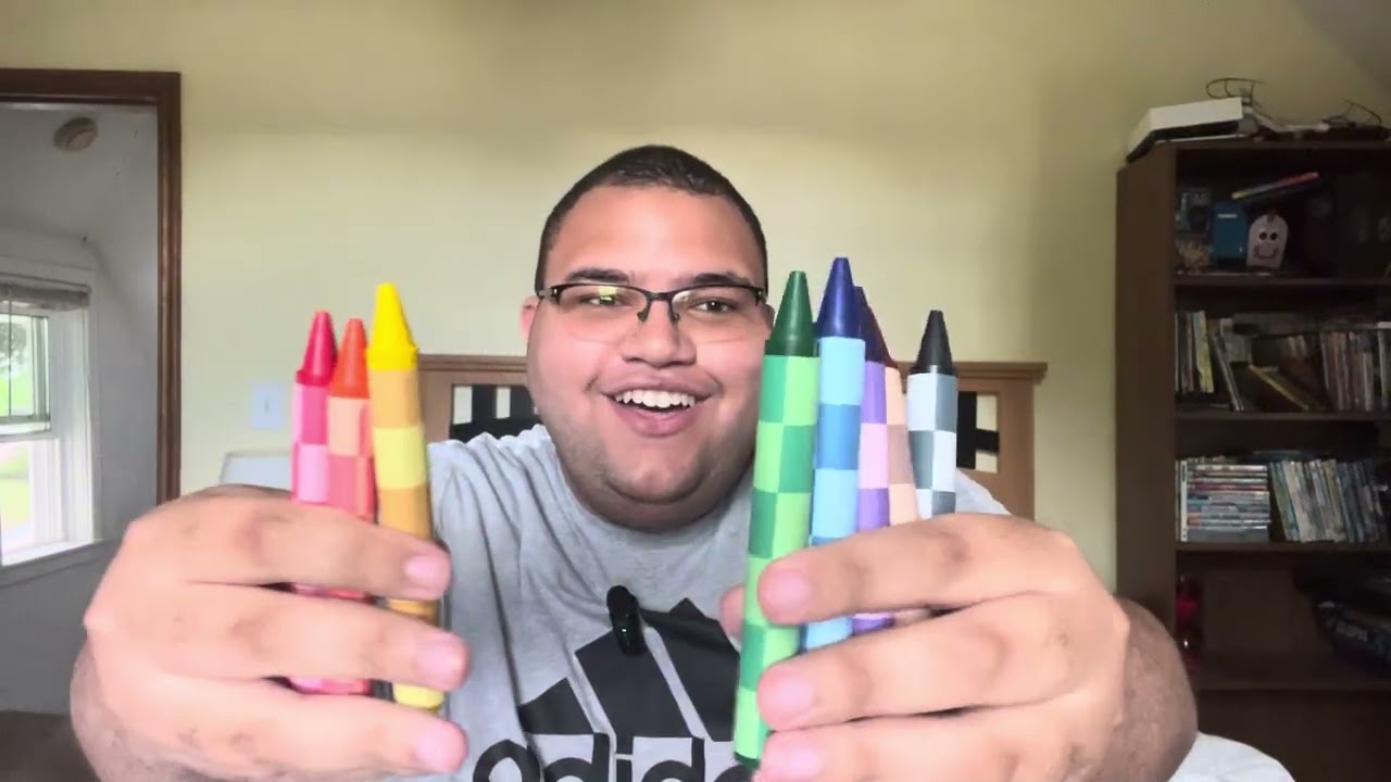 Joe Colored Checkered Crayons Unboxing (Unreleased Video)
