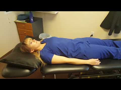 Supine scap retraction