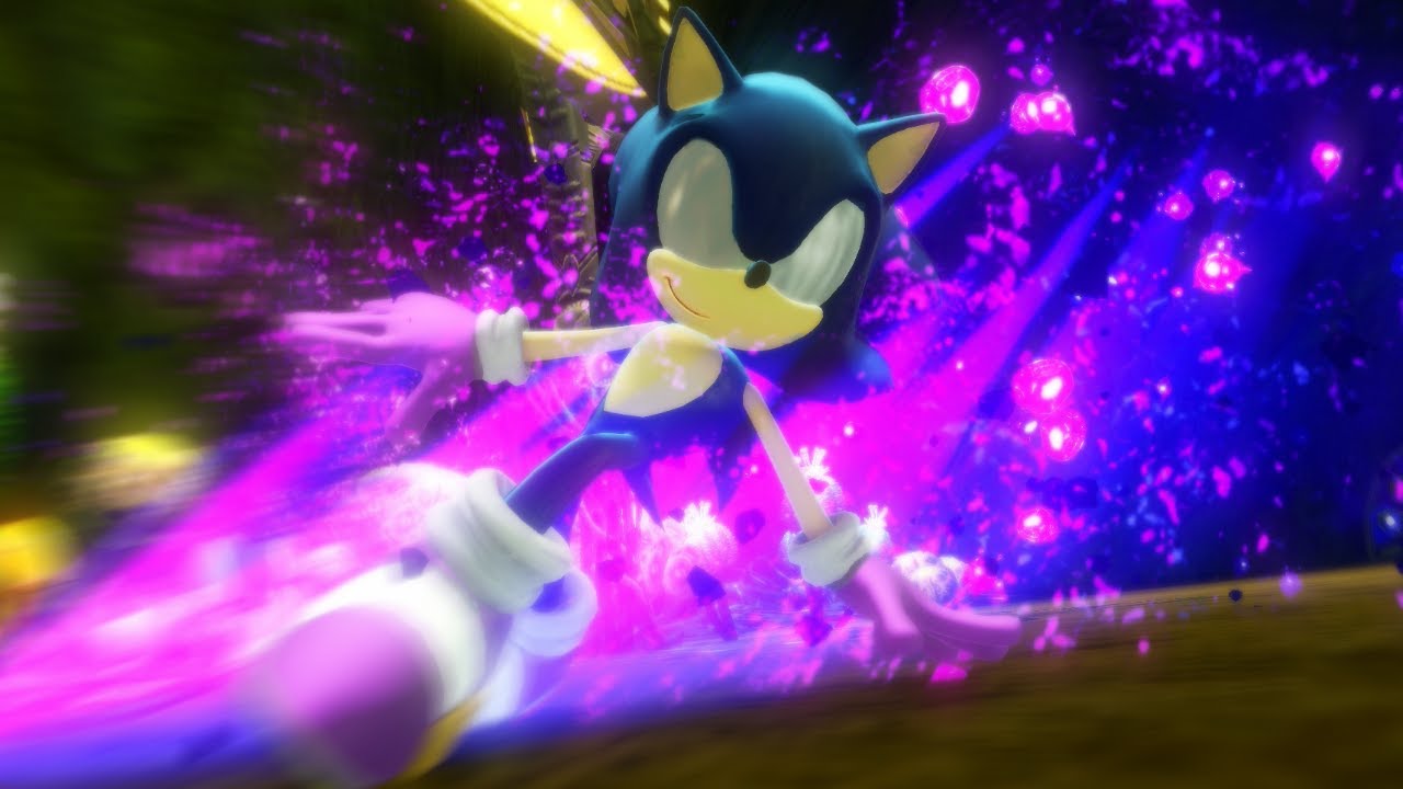 Dark Sonic in Sonic Colors Ultimate