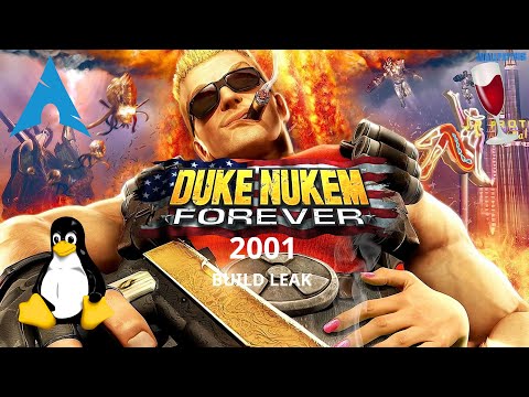 Duke Nukem Forever 2001 Build Leak - Linux | How to + Gameplay