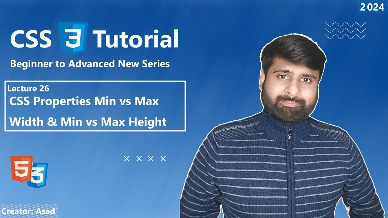 Mastering CSS: Understanding and Implementing min-width, max-width, min-height, and max-height