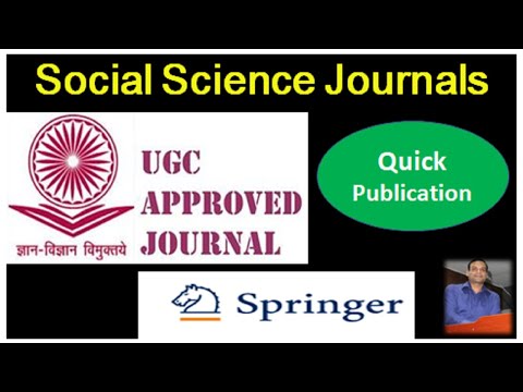 Social Science Journals |UGC Journals | Fast Publication #socialsciencejournal
