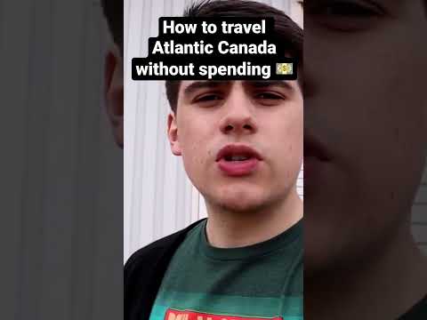 How YOU can travel Atlantic Canada for cheap! Watch the full video now! #shorts #canada #halifax