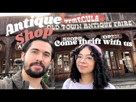 THRIFTING IN OLD TOWN TEMECULA| Antique store | Retro collectibles |Candy store