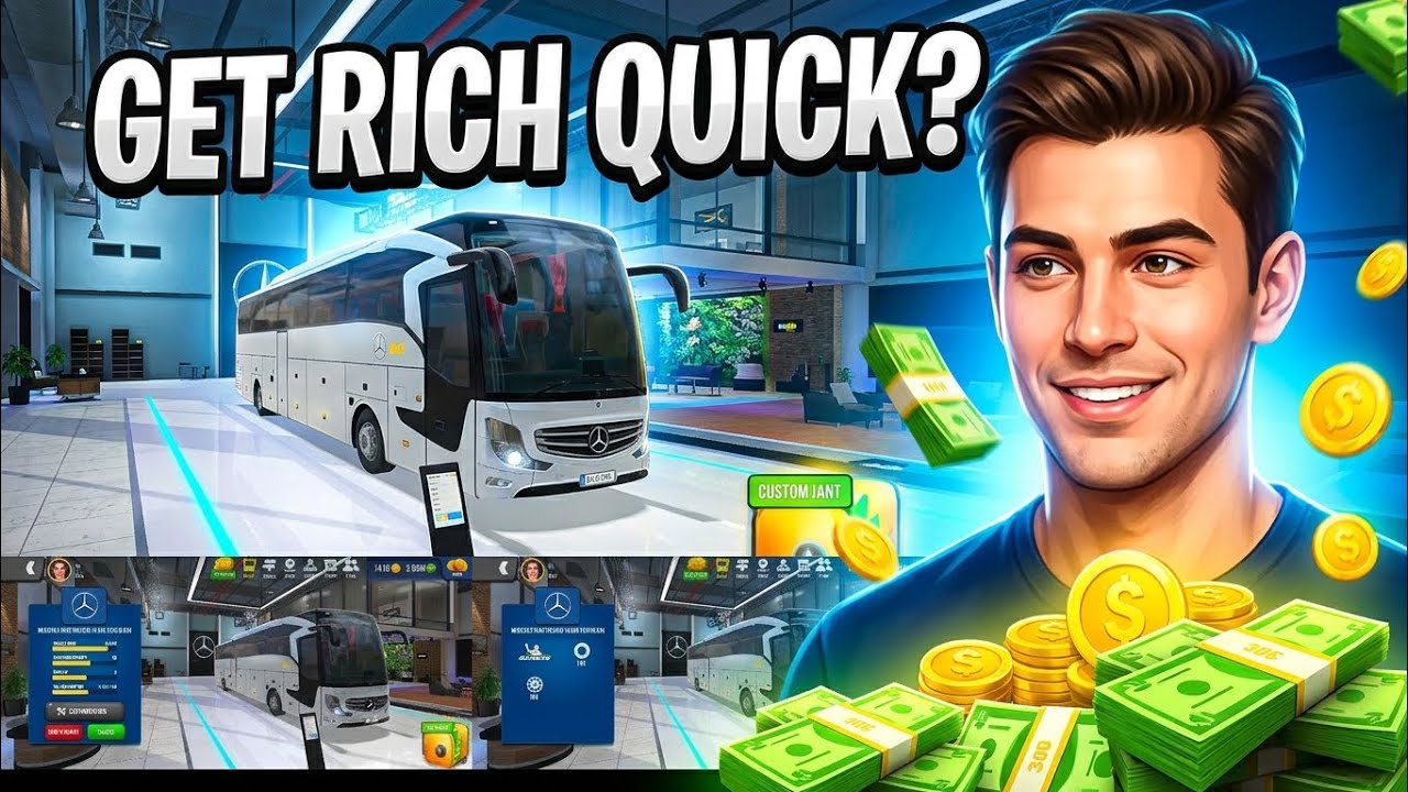 Bus Simulator Ultimate India Cheat Unlimited Money & Gold