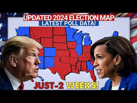 2024 US Election Map Prediction: Final Map Just 2 Weeks Before the Big Day—Trump And Harris!