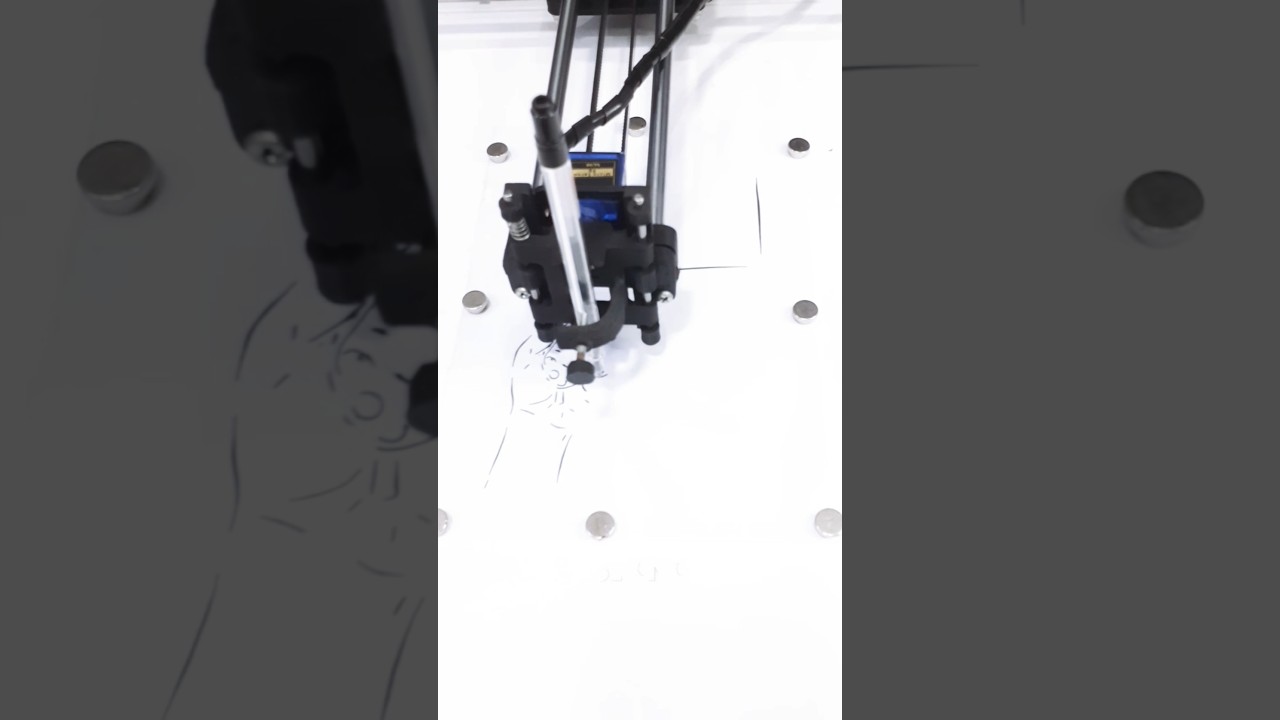 Flag in hand  Vector Art 🚩 | Drawing Pen Plotter #cnc #drawing #penplotter #vector