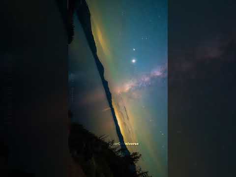 View of Earth's rotation captured by a stabilized camera ππ #Space #shorts