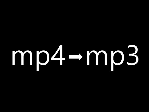 mp4를 mp3로 바꿔주는 유용한 사이트