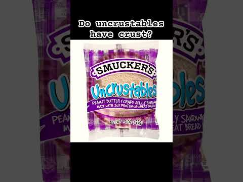 Do uncrustables have crust? #opinion #food #uncrustables