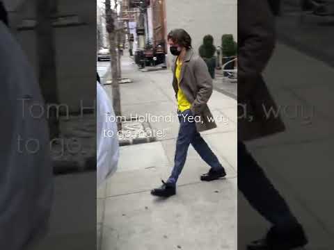 Tom Holland’s bodyguard shuts down photographer asking about Zendaya