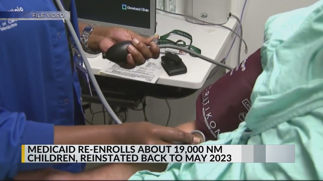 Medicaid reinstates coverage for thousands of New Mexico children