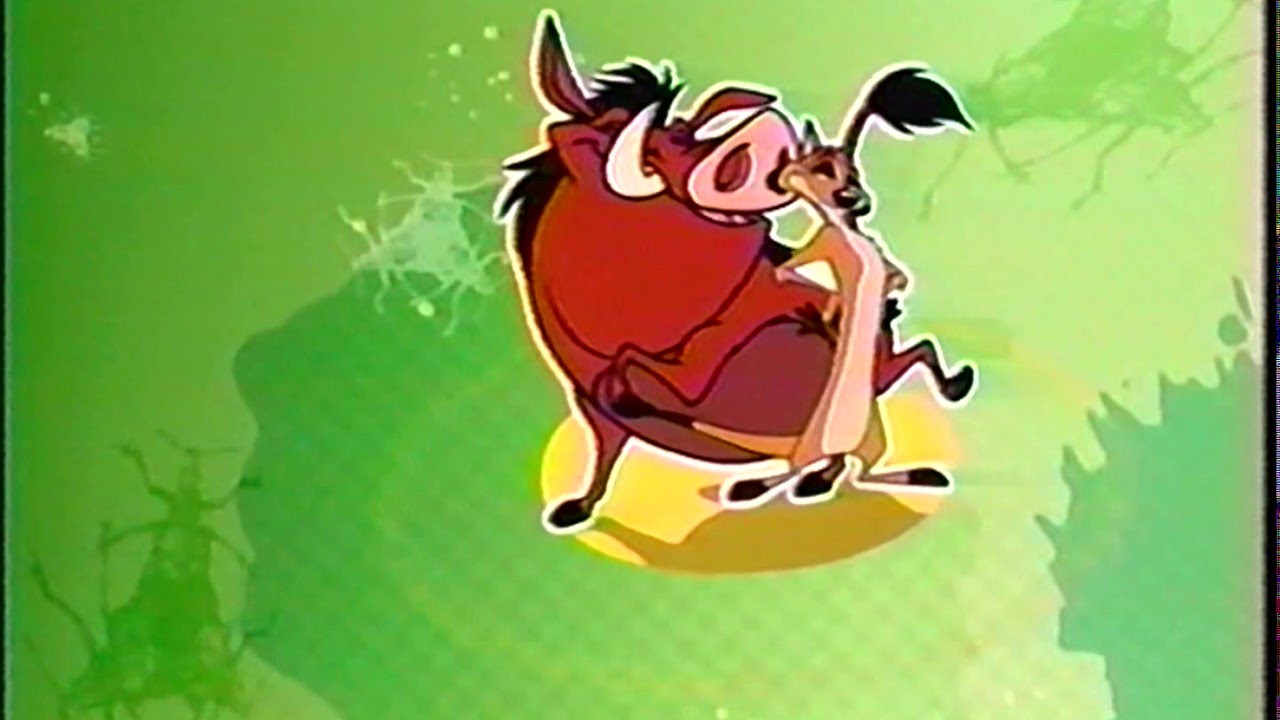 Disney Channel Ribbon Bumper Collection (Timon & Pumbaa 2007-2008)