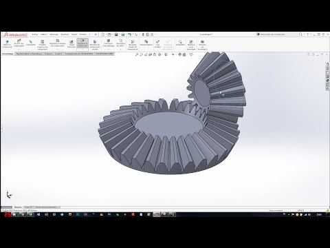 Proper Parametric Involute Bevel Gear Modeling (SW tutorial)