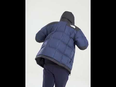 THE NORTH FACE Shiny Lhotse Padded Jacket Hooded Blue Men | JD Sports