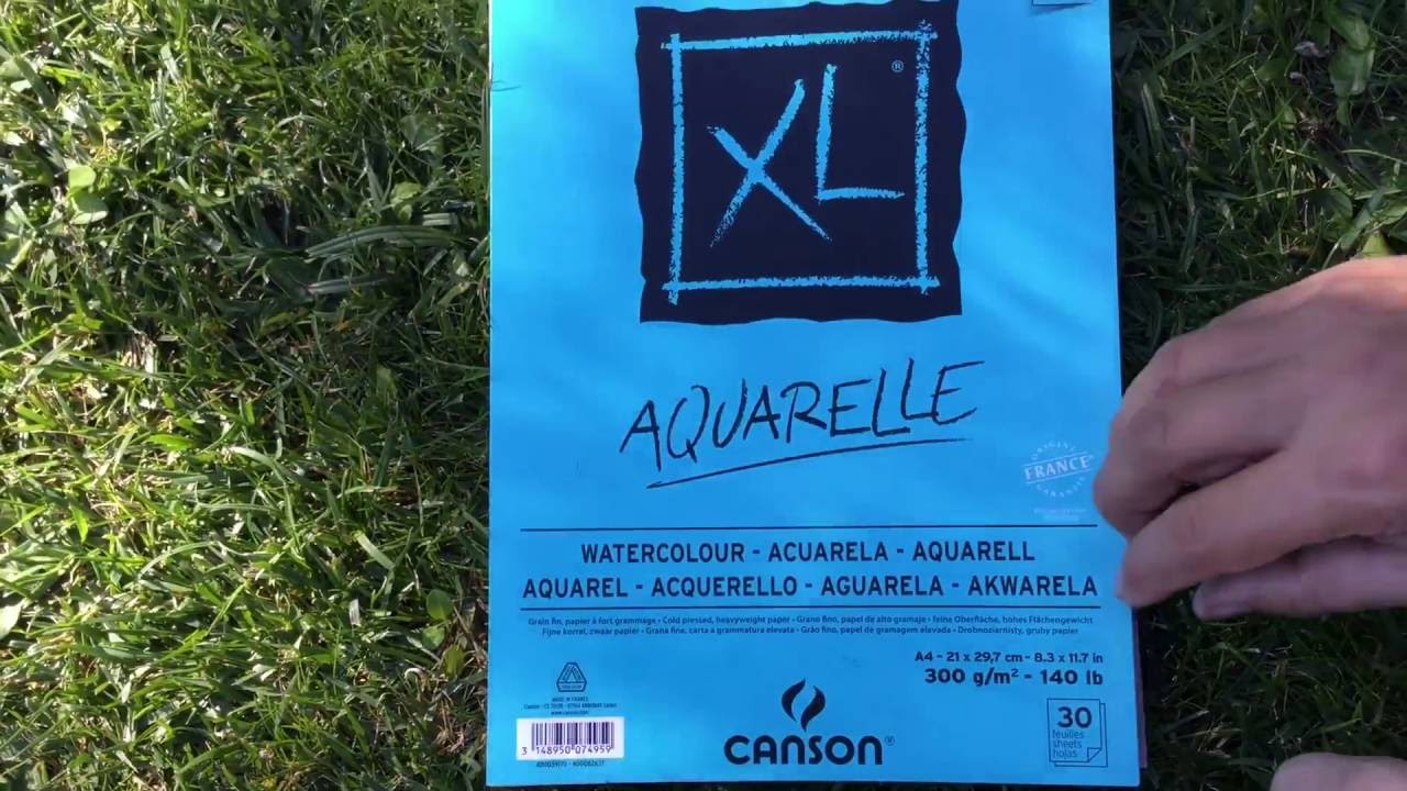 BLOCS • ACUARELA CANSON · XL AQUARELLE
