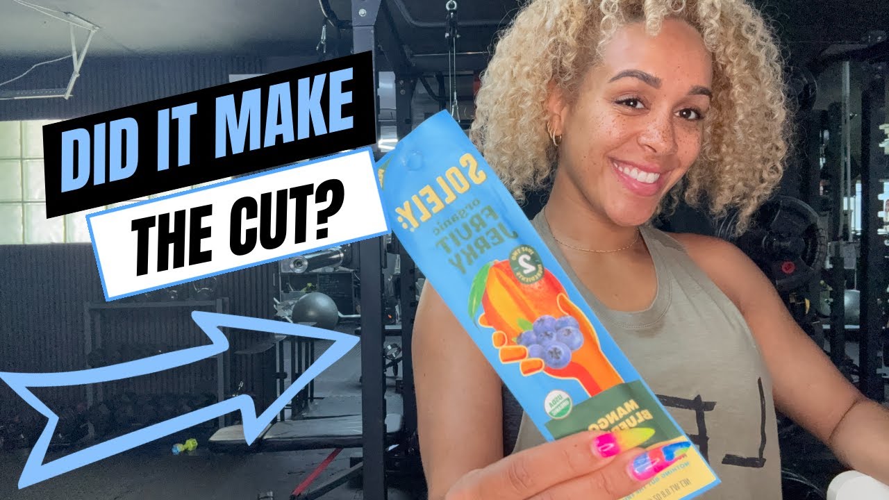 Everything You Need To Know About This Jerky!-SOLELY - Organic Mango Blueberry Fruit Jerky - 12 Indi