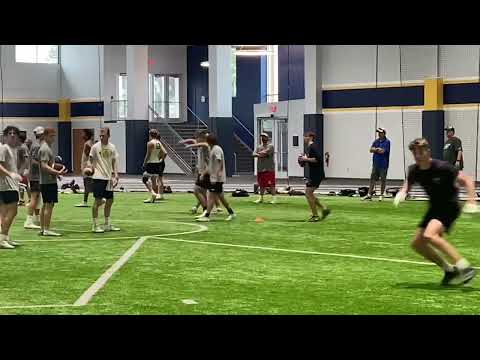 QB Camp at Mount St Joseph University- Kolter Smith, Louisville Male HS