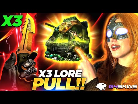 G4SKINS LUCKY CASE DROPPED X3 HUNTSMAN LORE !! ?! | G4skins Promo Code 2025 | G4skins Case Opening