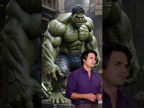The Incredible Hulk: Mark Ruffalo Behind the Green Giant! πͺ #Hulk #HeroFusion #planethulk #redhulk
