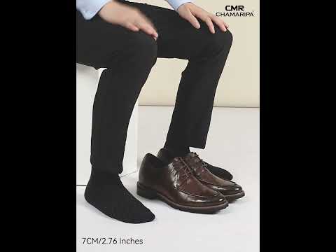 Walk Tall: Put On My Elevator Shoes! #elevatorshoes #derbyshoes #chamaripashoes #formen