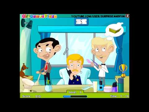 Mr Bean Trouble In Hair Salon - Mr Bean Games