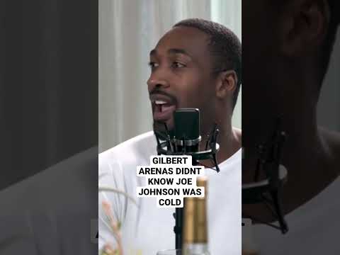 Gilbert Arenas thought Joe Johnson sucked when they were young #podcast #agent00