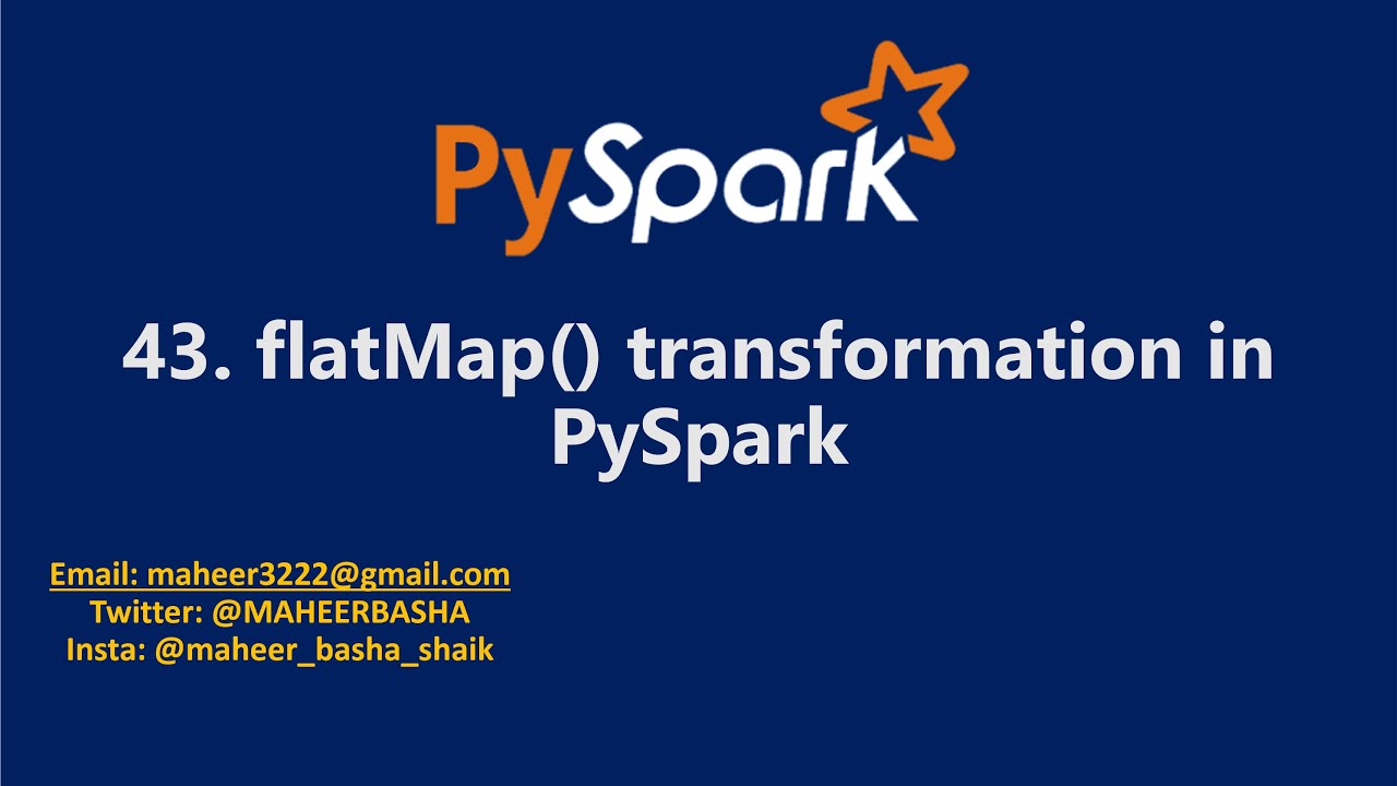 Understanding flatMap Transformation in PySpark | Galaxy.ai