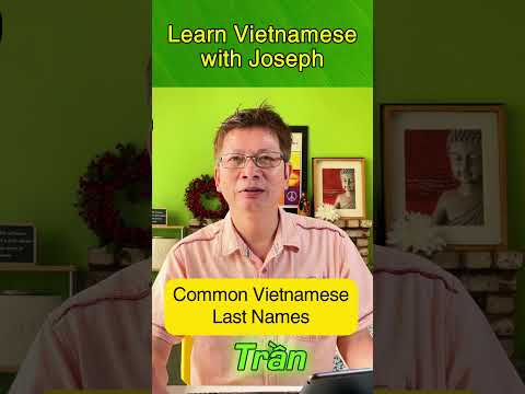 Say the Vietnamese last name TRAN