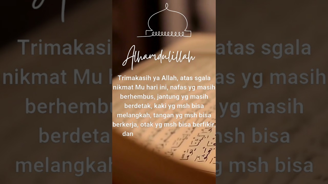 selalu bersyukur atas nikmat allah #bersyukur #selalubersyukur #muhasabahdiri #alhamdulillah
