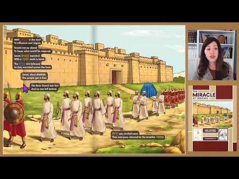The Miracle at Jericho - Read by Miiko Shaffier - Hebrew for Kids