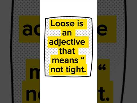 Lose Vs Loose #losevsloose #englishvocabulary #englishvocab #englishlanguage #foryou