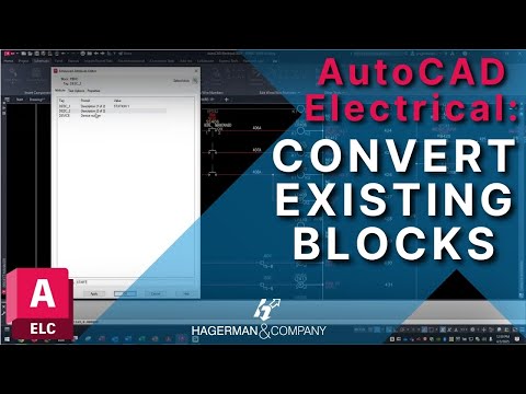 Convert AutoCAD Blocks to AutoCAD Electrical Symbols (Don't Throw Them Away!)