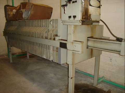 15 CU. FT. EIMCO SHRIVER FILTER PRESS - 630 MM - C.G.R. #6821
