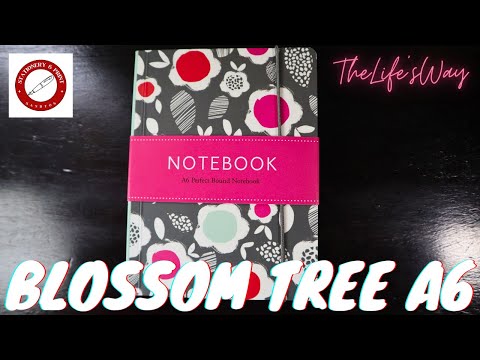 Blossom Tree A6 Perfect Bound Notebook (Go Stationery)