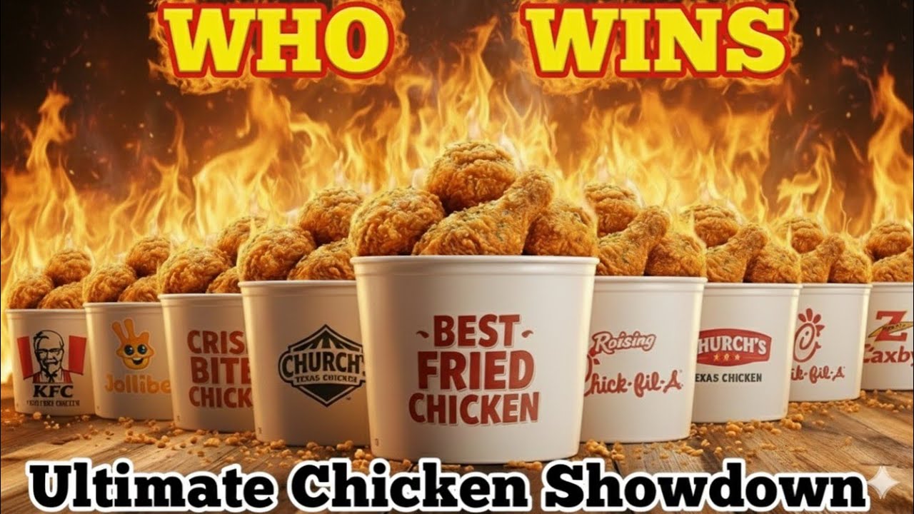 Top 10 Fried Chicken Chains in America (2025) — #1 Will SHOCK You 🍗