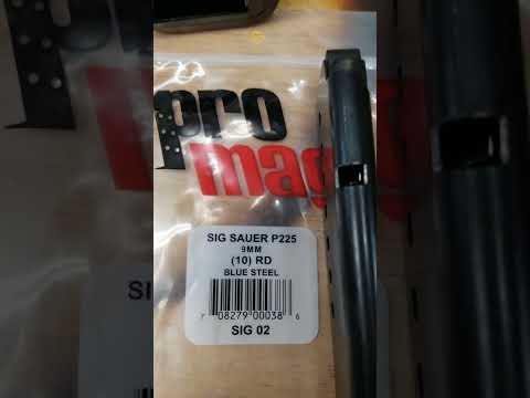Shooting Stuff Sig P210 Magazine capacity increase short version 5 28 23