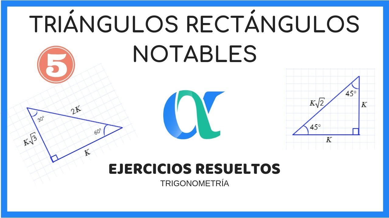Triángulos notables ejercicios resueltos pdf