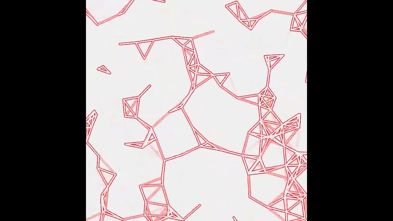 Connective. #openframeworks #programming #creativecoding