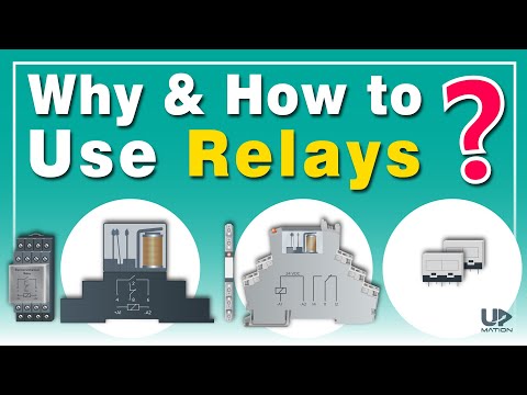 Why we use Relay in PLC Applications | Relay Wiring Diagram | Types of Relay-SPST, SPDT, DPST, DPDT