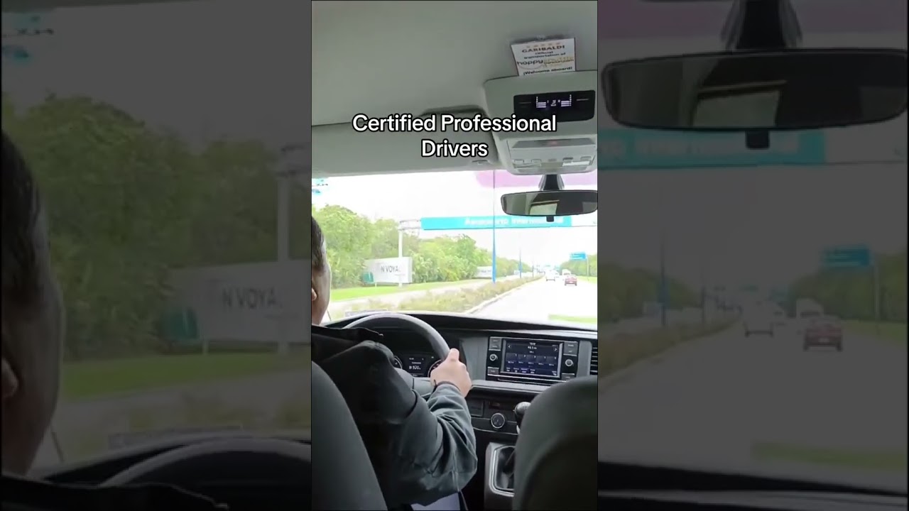 The best Cancun Airport transportation Happy Shuttle Cancun.