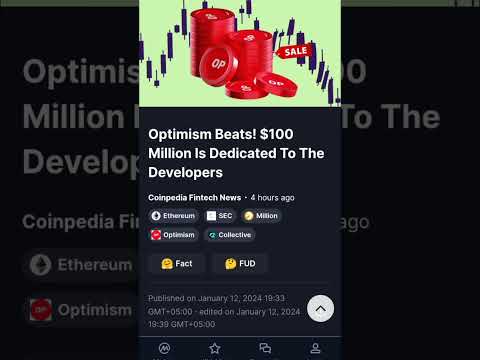 Optimism OP crypto coin price chart news #optimism #op #cryptocurrency
